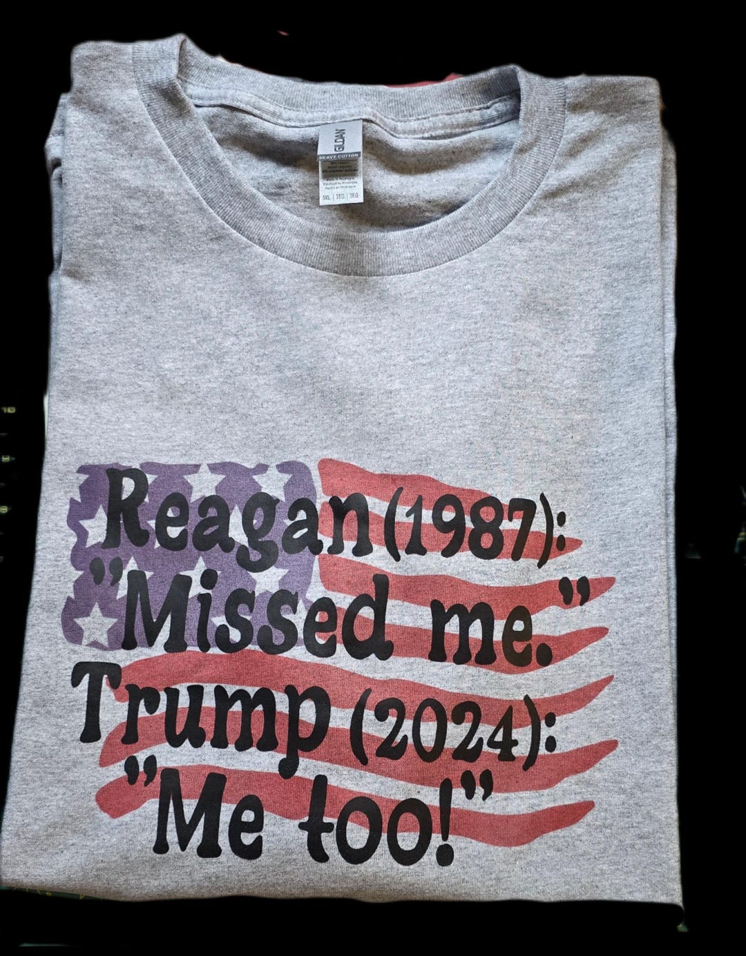 Reagan Trump 'missed Me' Sublimation T-shirt - Etsy
