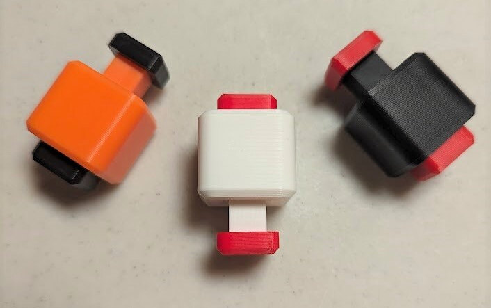 3D Printed Super Clicky Fidget Cube Toy - Etsy