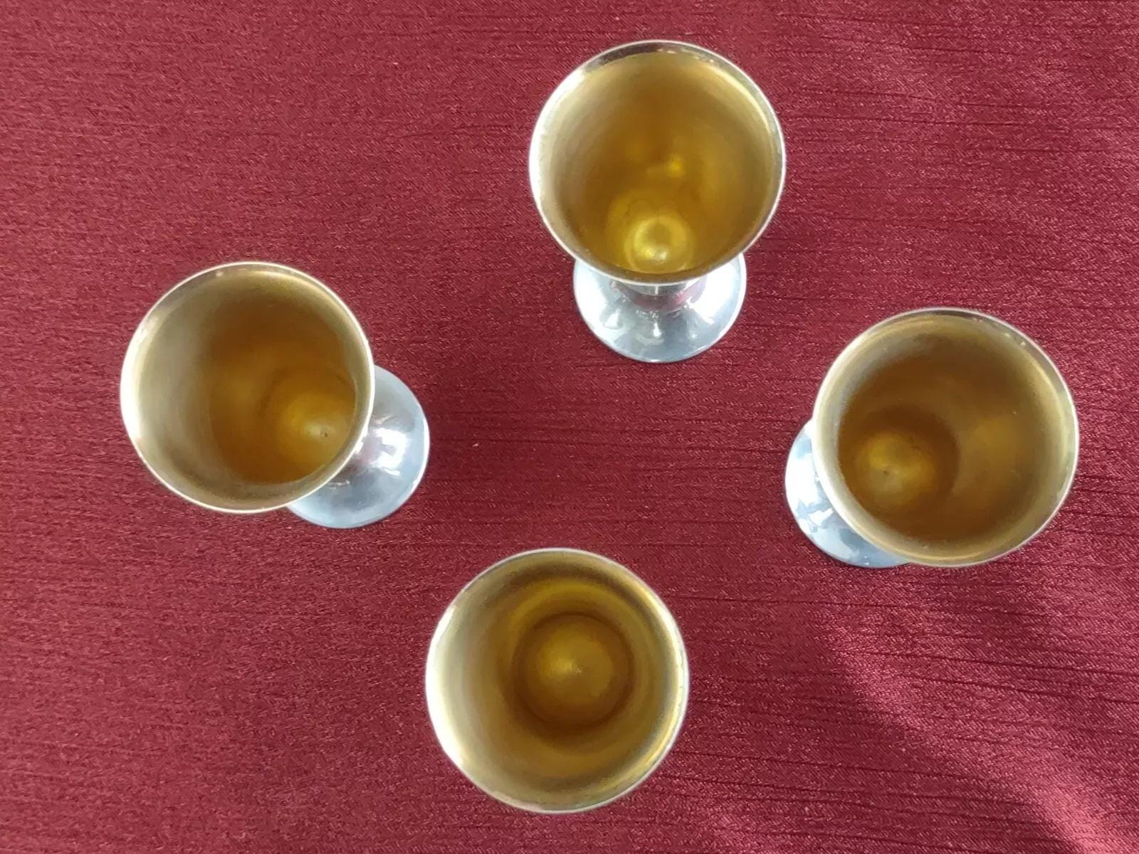 Tiffany & Co Sterling Cordial Goblets Set of 4 - Etsy