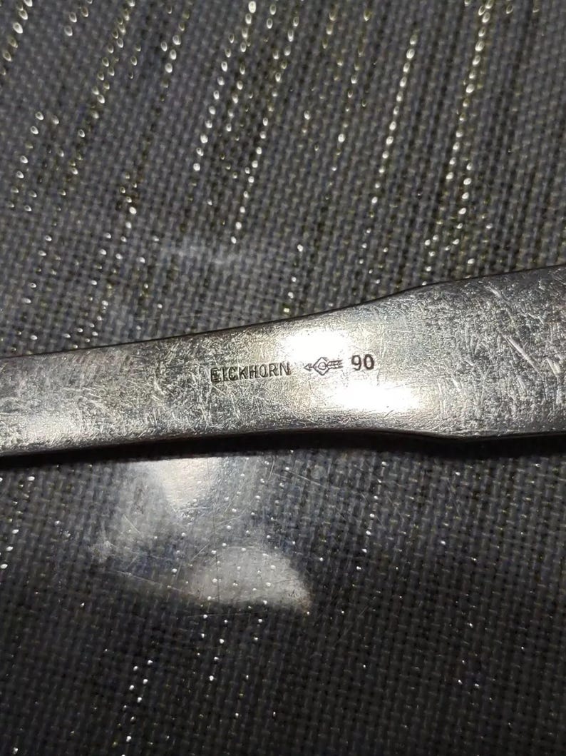 Carl Eickhorn Solingen Silver Plate Flatware Set Vintage Case 12 Place ...