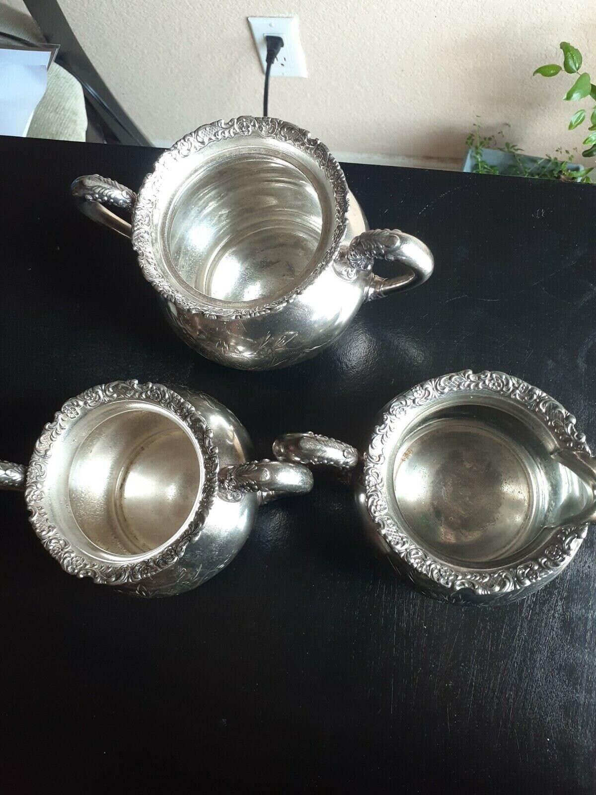 Van Bergh Silverplate Co Quadruple Plate Creamer and Sugar - Etsy