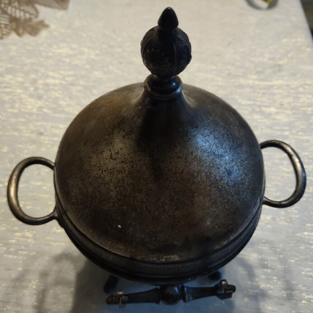 Reed and Barton Silver Plate Aesthetic Movement Covered Butter Dish ...