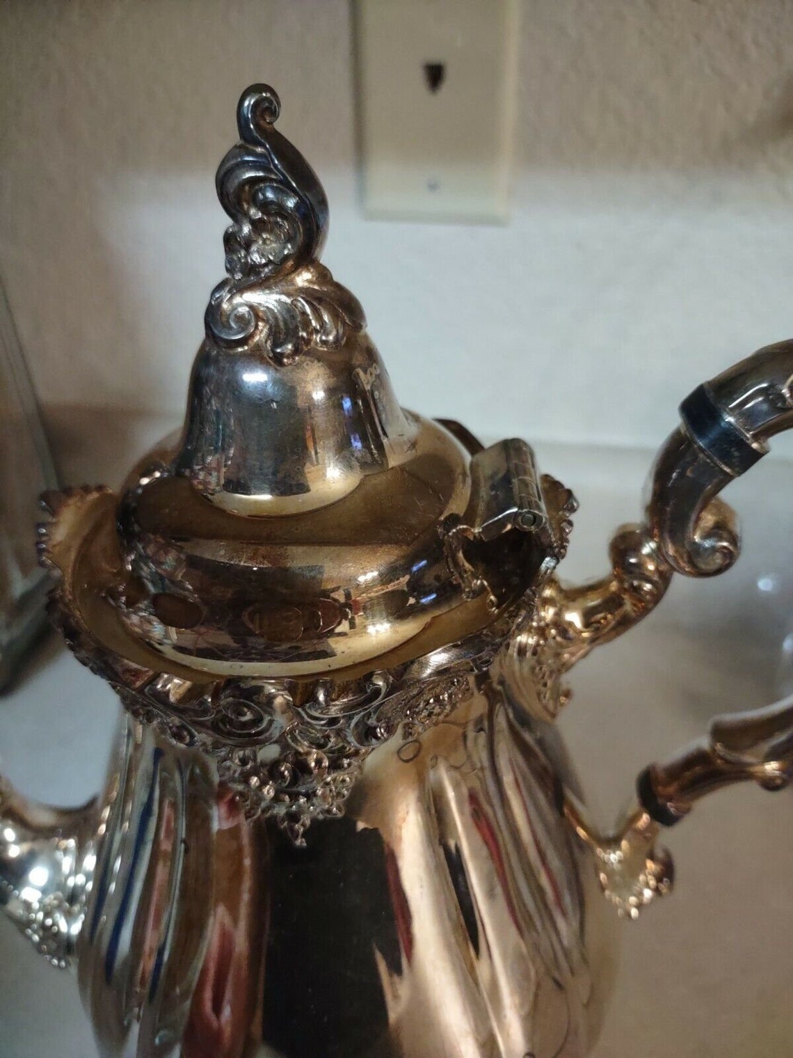 Baroque by Wallace Silver Plate Tea Pot 282 - Etsy