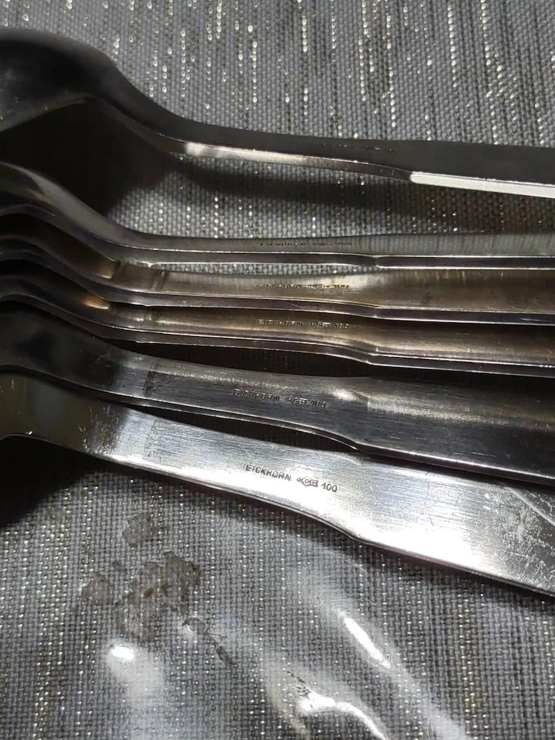 Carl Eickhorn Solingen Silver Plate Flatware Set Vintage Case 12 Place ...