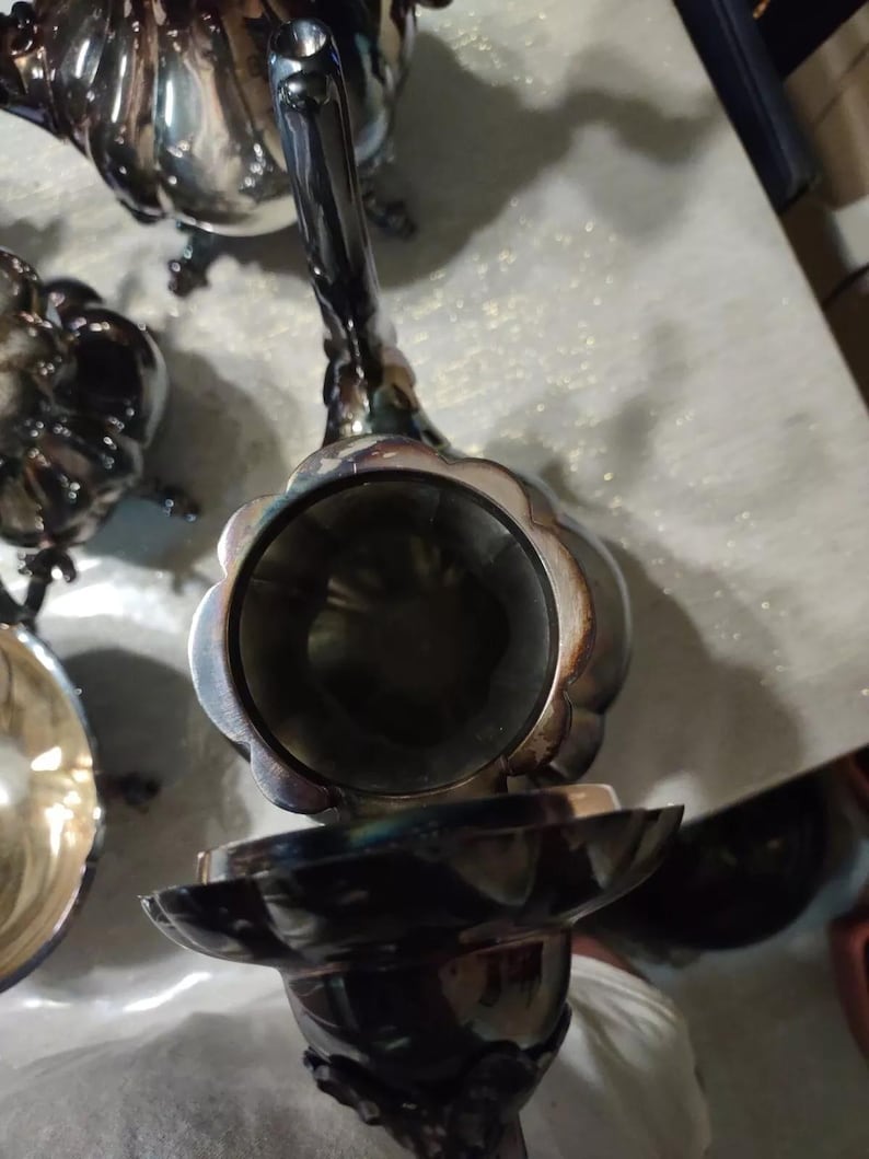 Reed and Barton Winthrop 5 Piece Silverplate Tea Service 1795 - Etsy