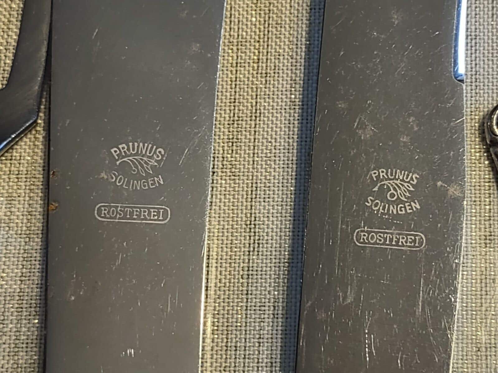 Prunus Solingen Rostfrei 90 Silver Plate Flatware 52 Piece Set - Etsy