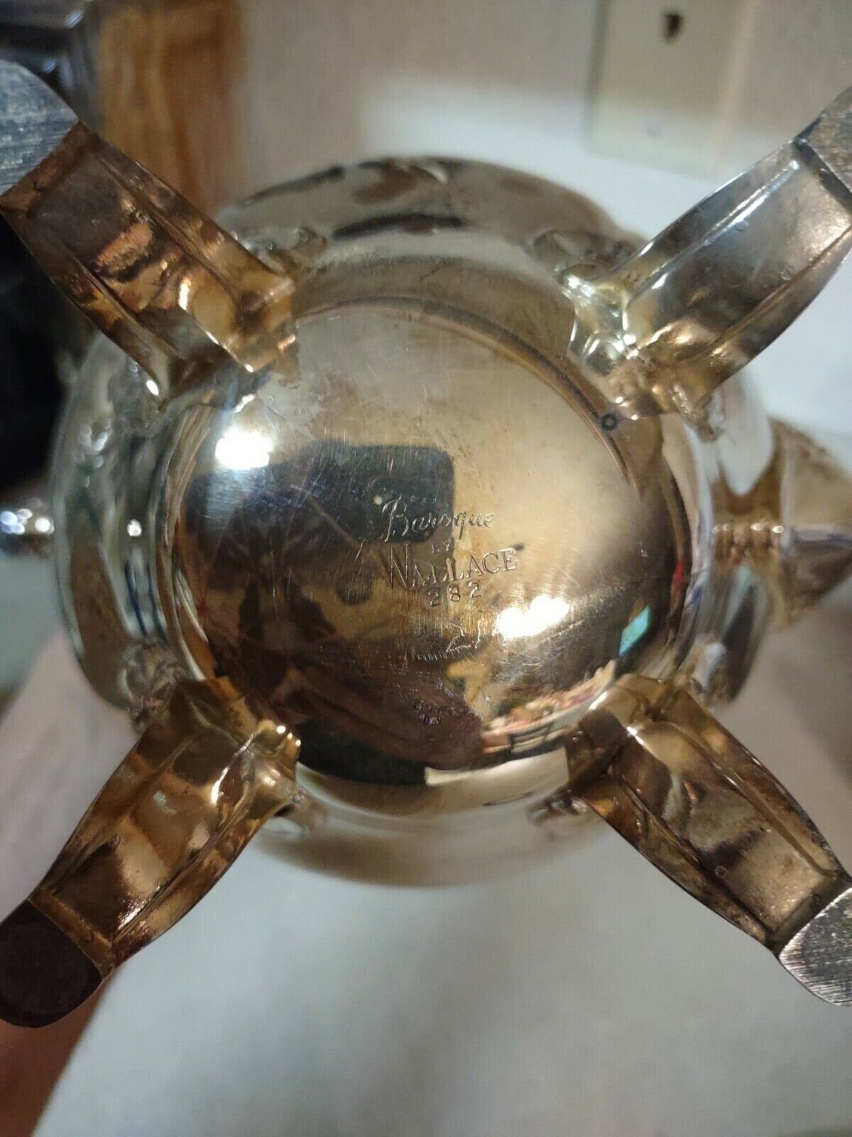 Baroque by Wallace Silver Plate Tea Pot 282 - Etsy