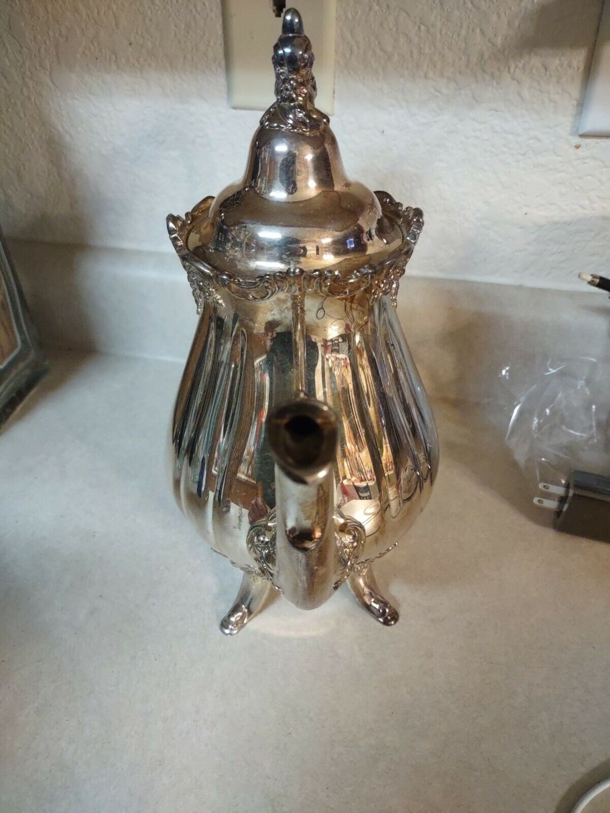Baroque by Wallace Silver Plate Tea Pot 282 - Etsy