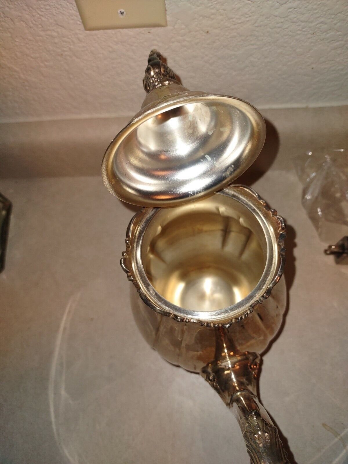 Baroque by Wallace Silver Plate Tea Pot 282 - Etsy