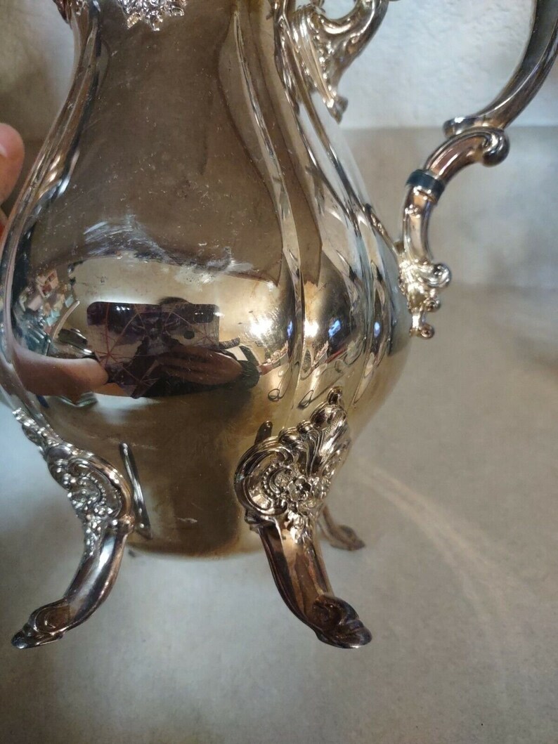 Baroque by Wallace Silver Plate Tea Pot 282 - Etsy