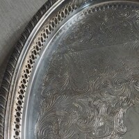 Mid Century Modern Silver Large Leaf Tray Housewarming Gift for Her ...