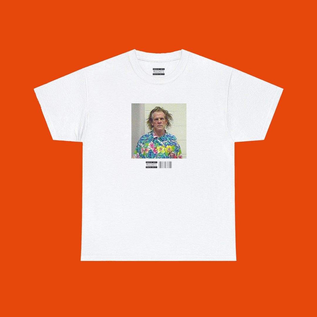 Nick NOLTE Mugshot Shirt | Y2K Movie Graphic T Shirt | Cult Film ...