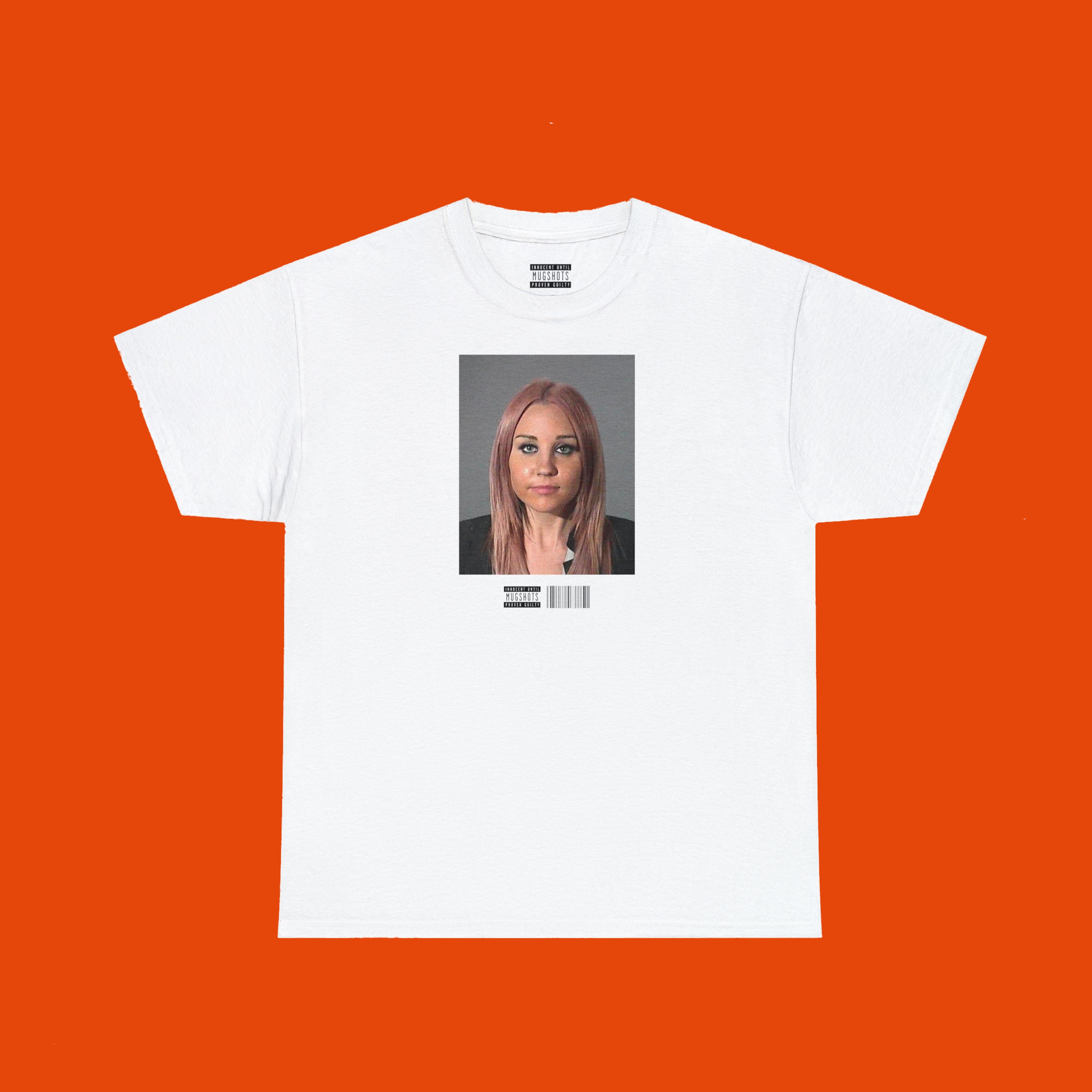 Amanda BYNES Mugshot TSHIRT – Unisex Celebrity y2k Fashion Inspired Kim ...