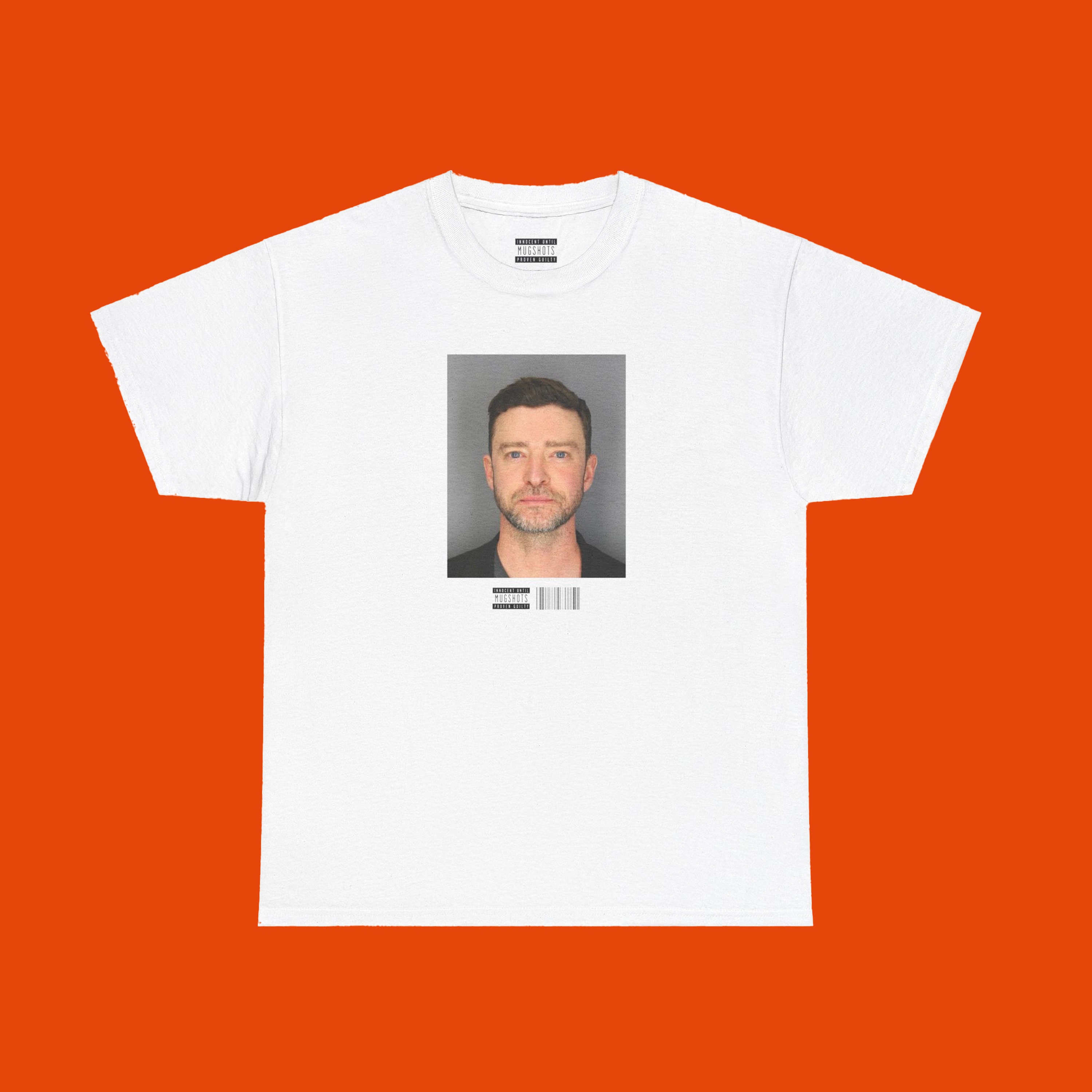 Justin Timblerlake Mugshot Shirt Fan Tee | Y2K Pop Culture Outfit ...