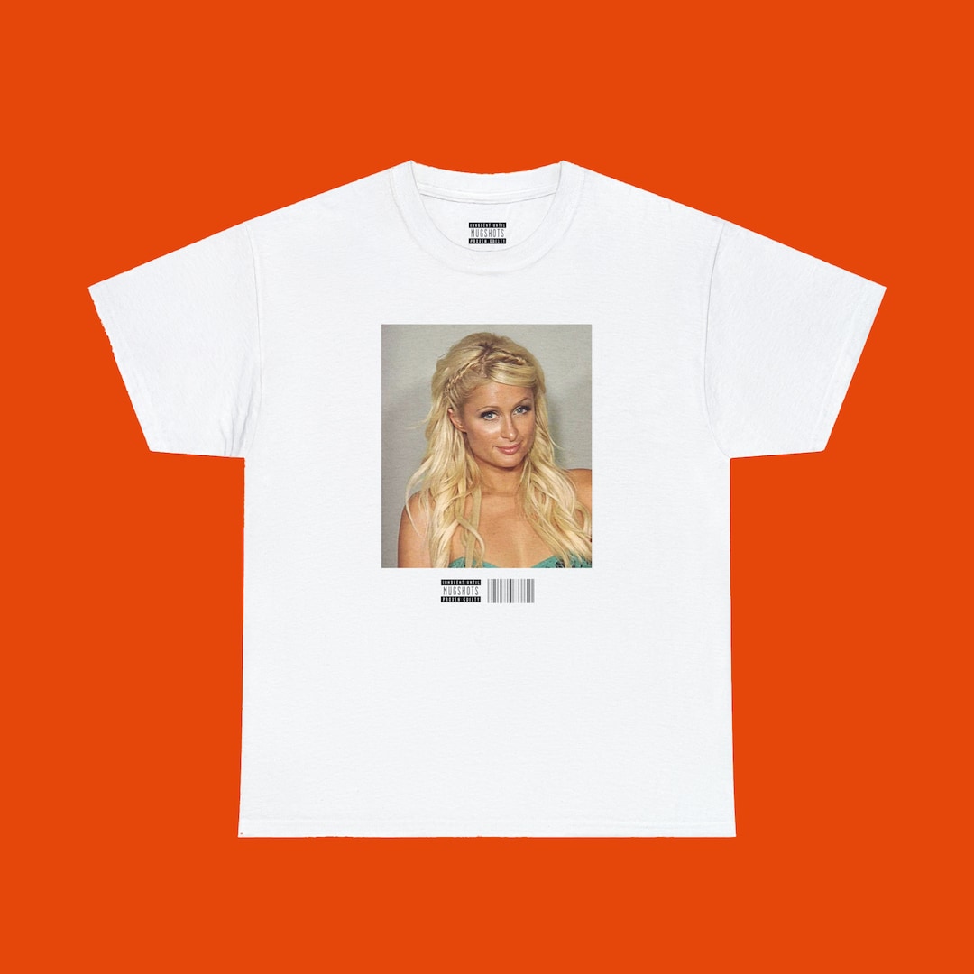 Paris Hilton Mugshot Shirt - Etsy