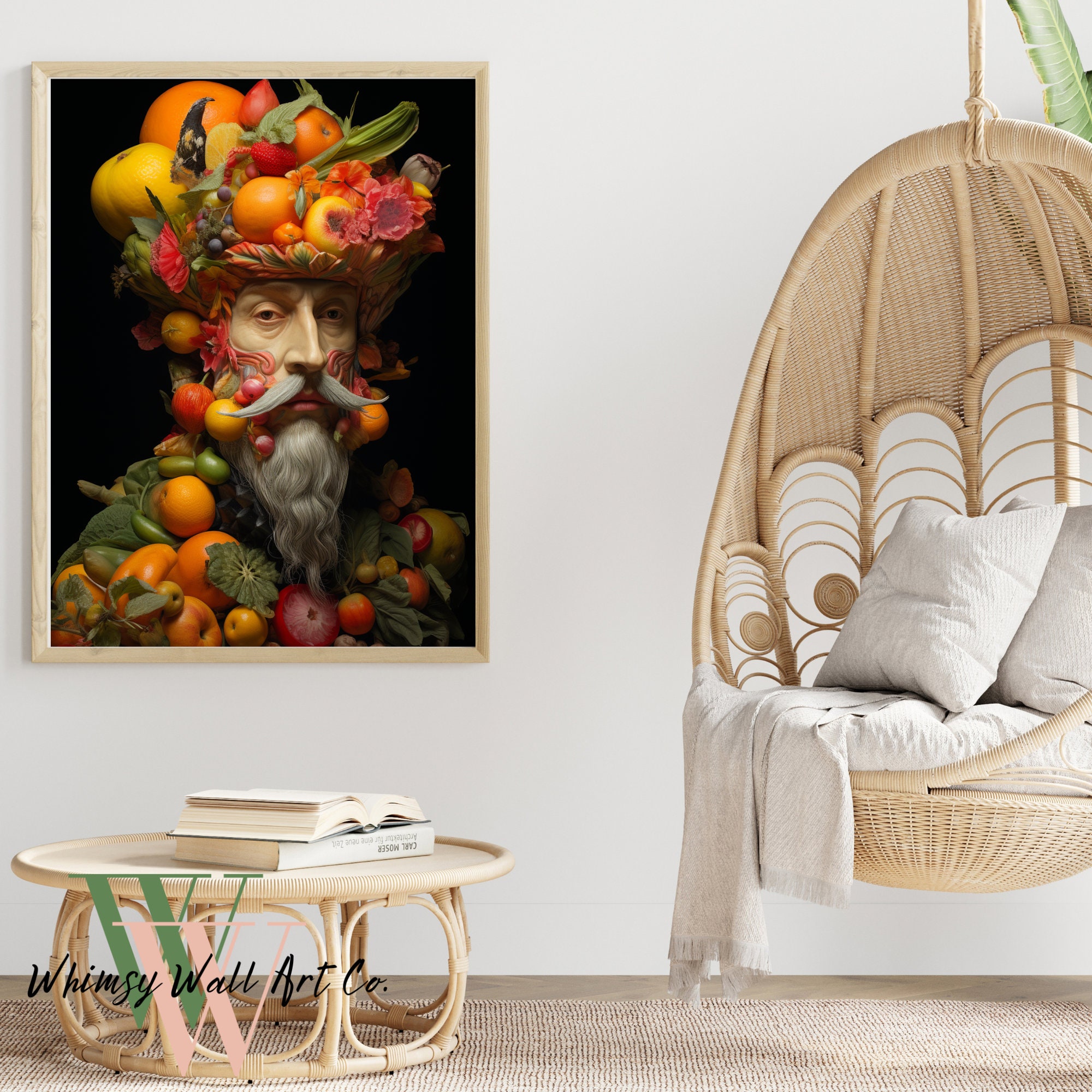 Giuseppe Arcimboldo Italian Painter Man Portrait Man Made - Etsy
