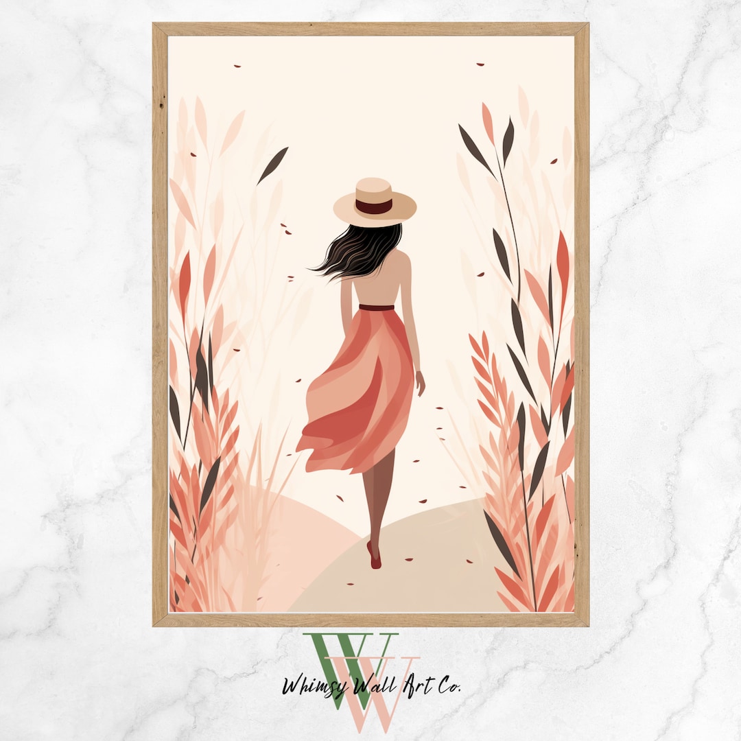 Boho Chic Wall Art, Boho Chic Decor, Modern Bohemian Wall Decor, Boho ...