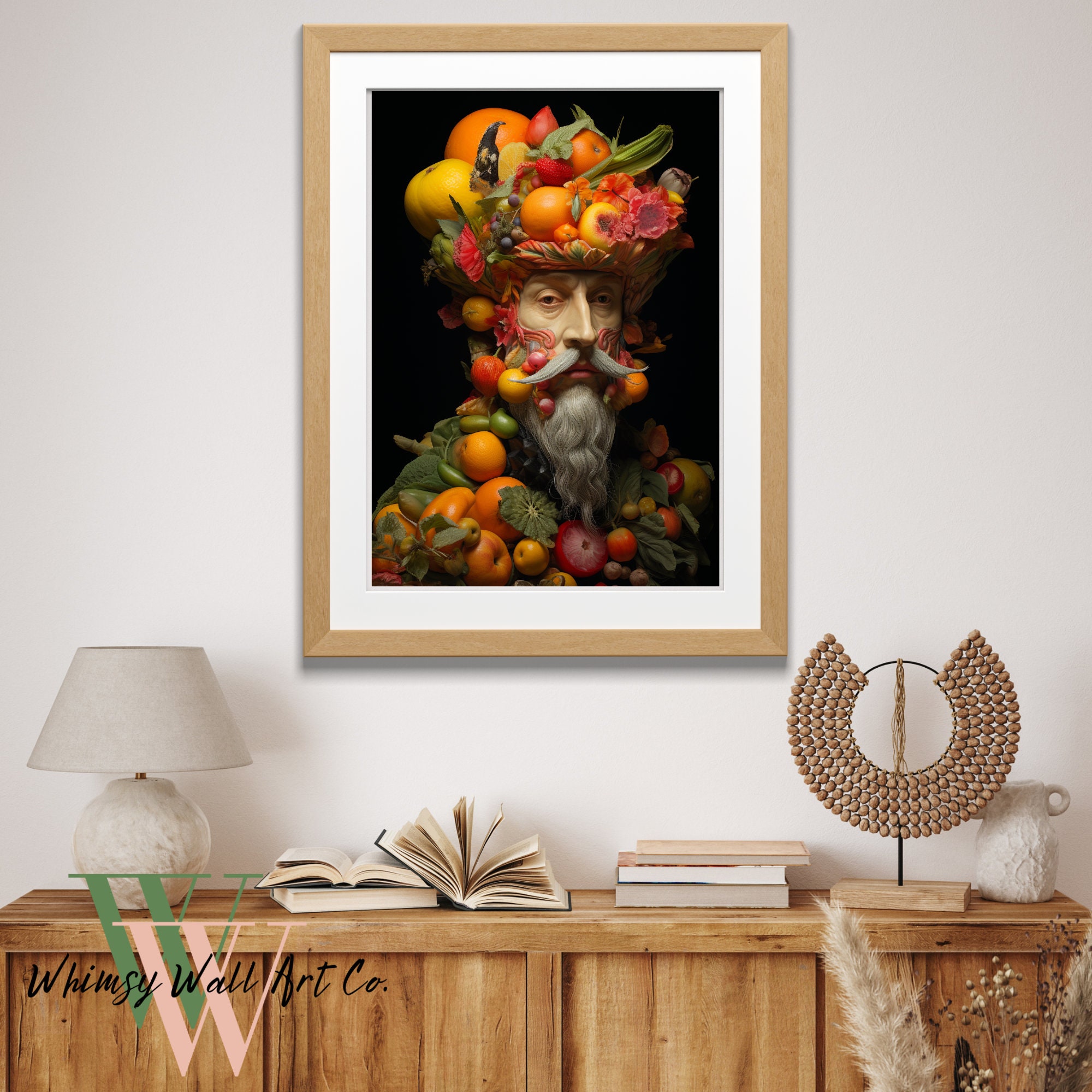 Giuseppe Arcimboldo Italian Painter Man Portrait Man Made - Etsy