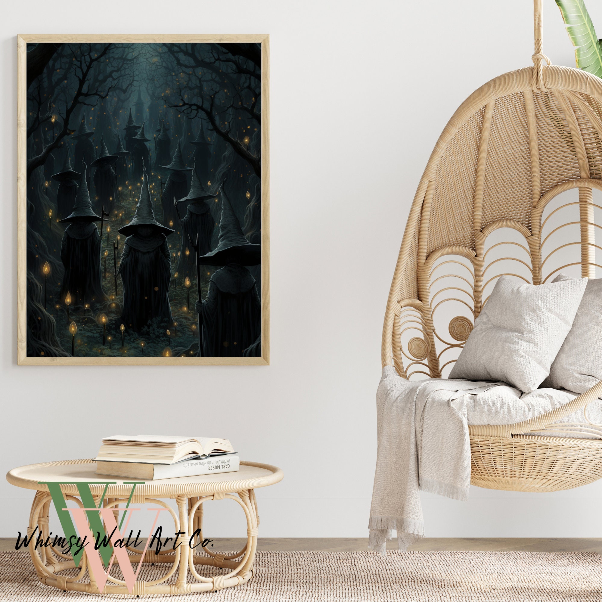 Macabre Digital Art, Witches in Forest, Gothic Art, Witch Art, Dark ...