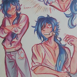 Mini Commissions// Traditional Art Commissions, Costume Art, Cute ...