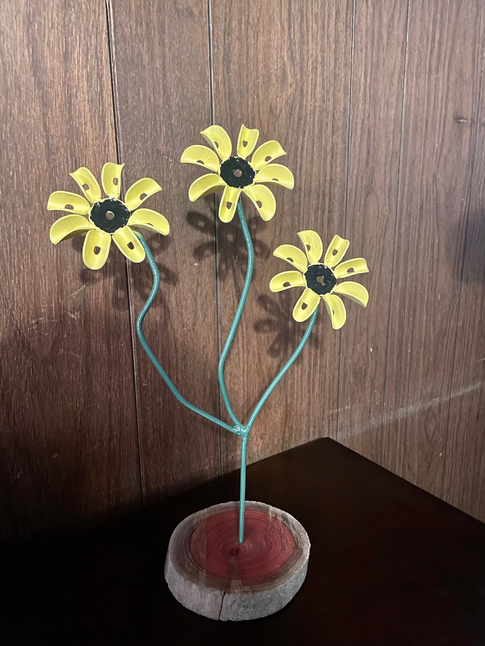 Welded Metal Sunflowers - Etsy