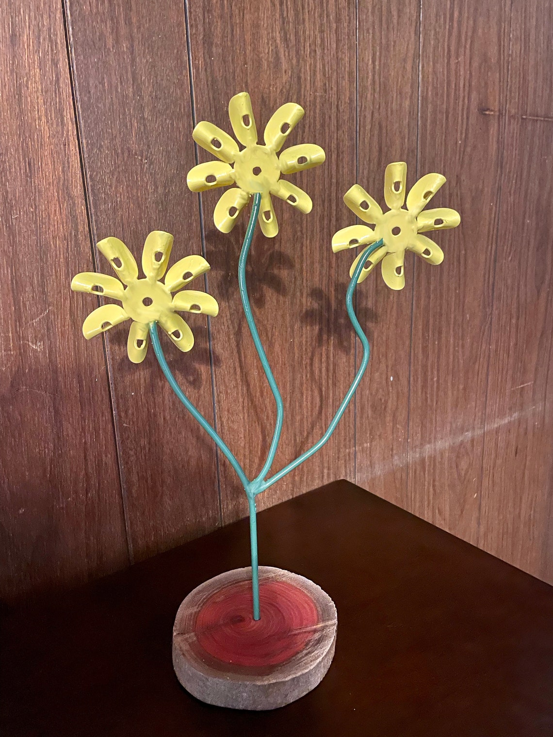Welded Metal Sunflowers - Etsy