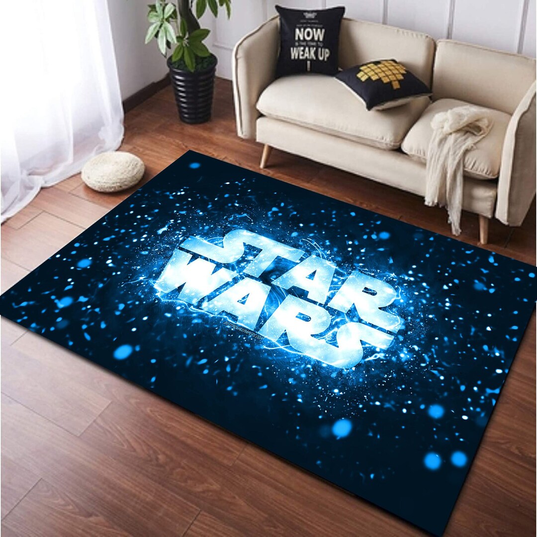 Star Wars Rug Starwars Rug Star Wars Patterned Rug Kids - Etsy