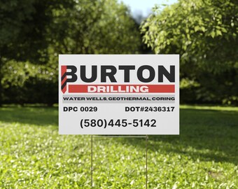 Plastic Yard Sign - Etsy
