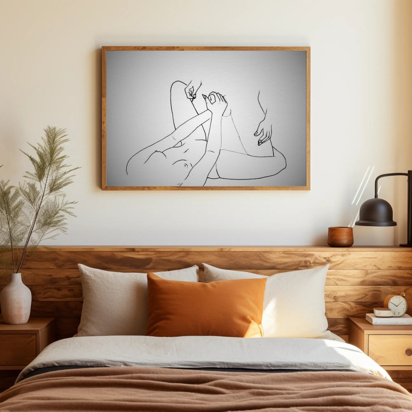 Abstract Couple Line Art Love Print Couple One Line Drawing Etsy