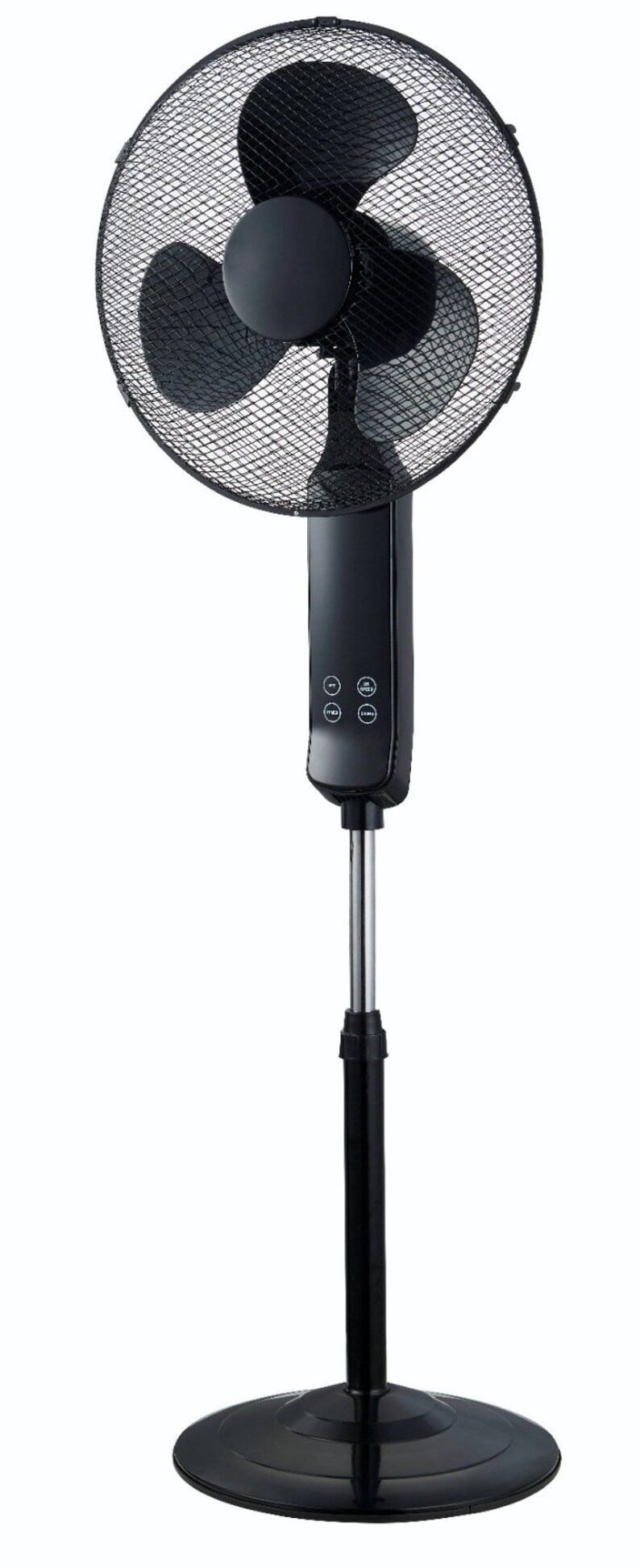 Oscillating Floor Standing Air Cooling Pedestal Fan, Remote Control ...