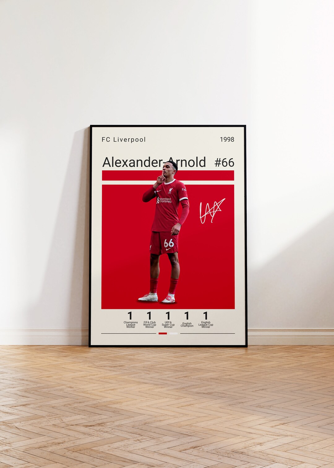 Trent Alexander-arnold Poster, FC Liverpool Poster, Football Print ...