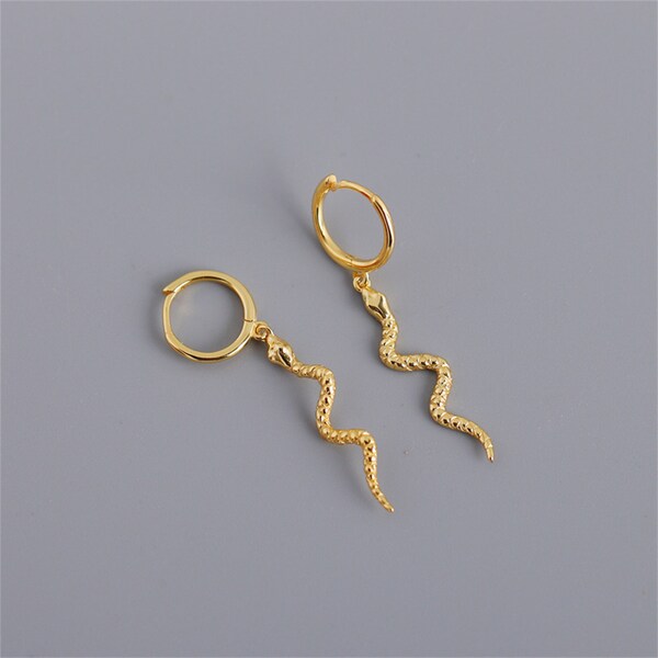 Snake Earrings - Etsy