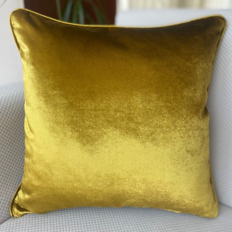 Metallic Gold Pillow - Etsy
