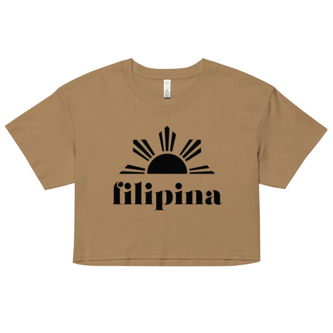 Filipina Womens Crop Top - Etsy