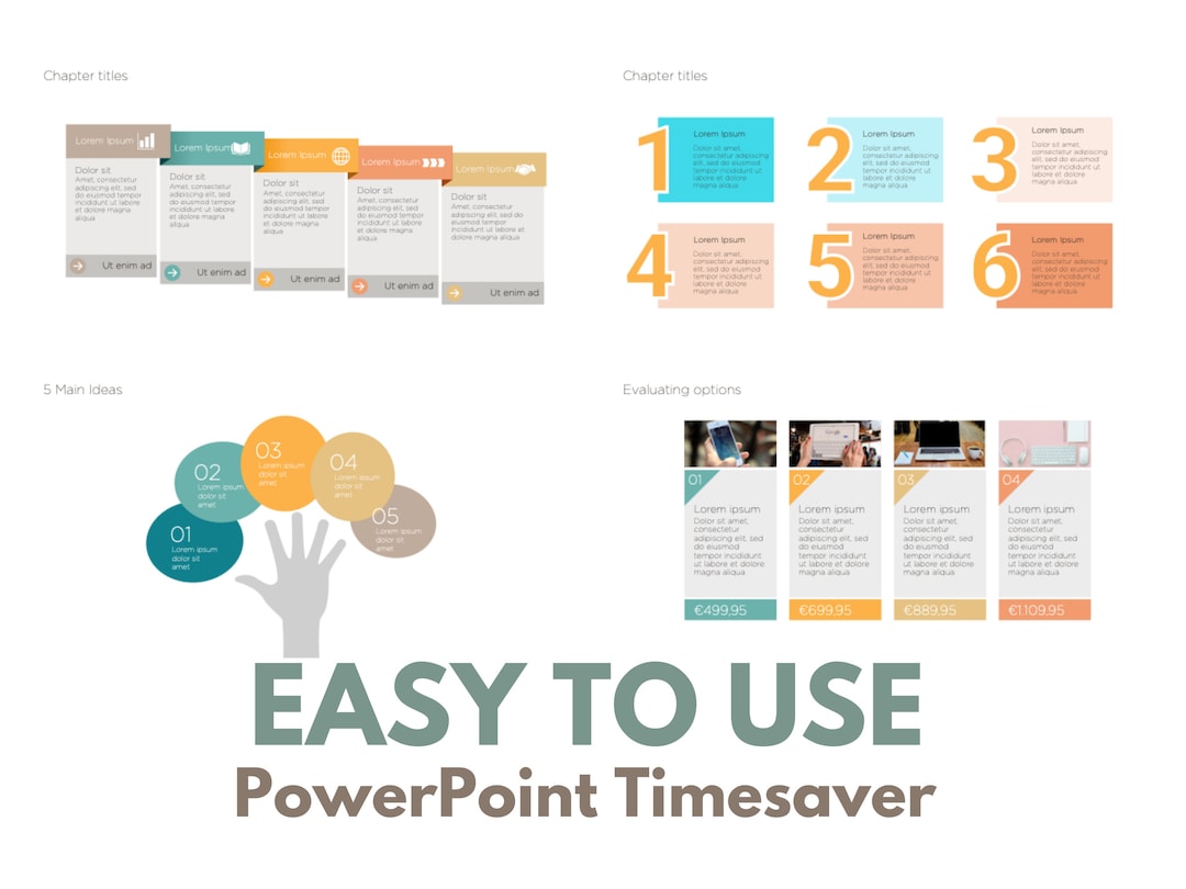 Business Editable Powerpoint Timesaver Template - Etsy