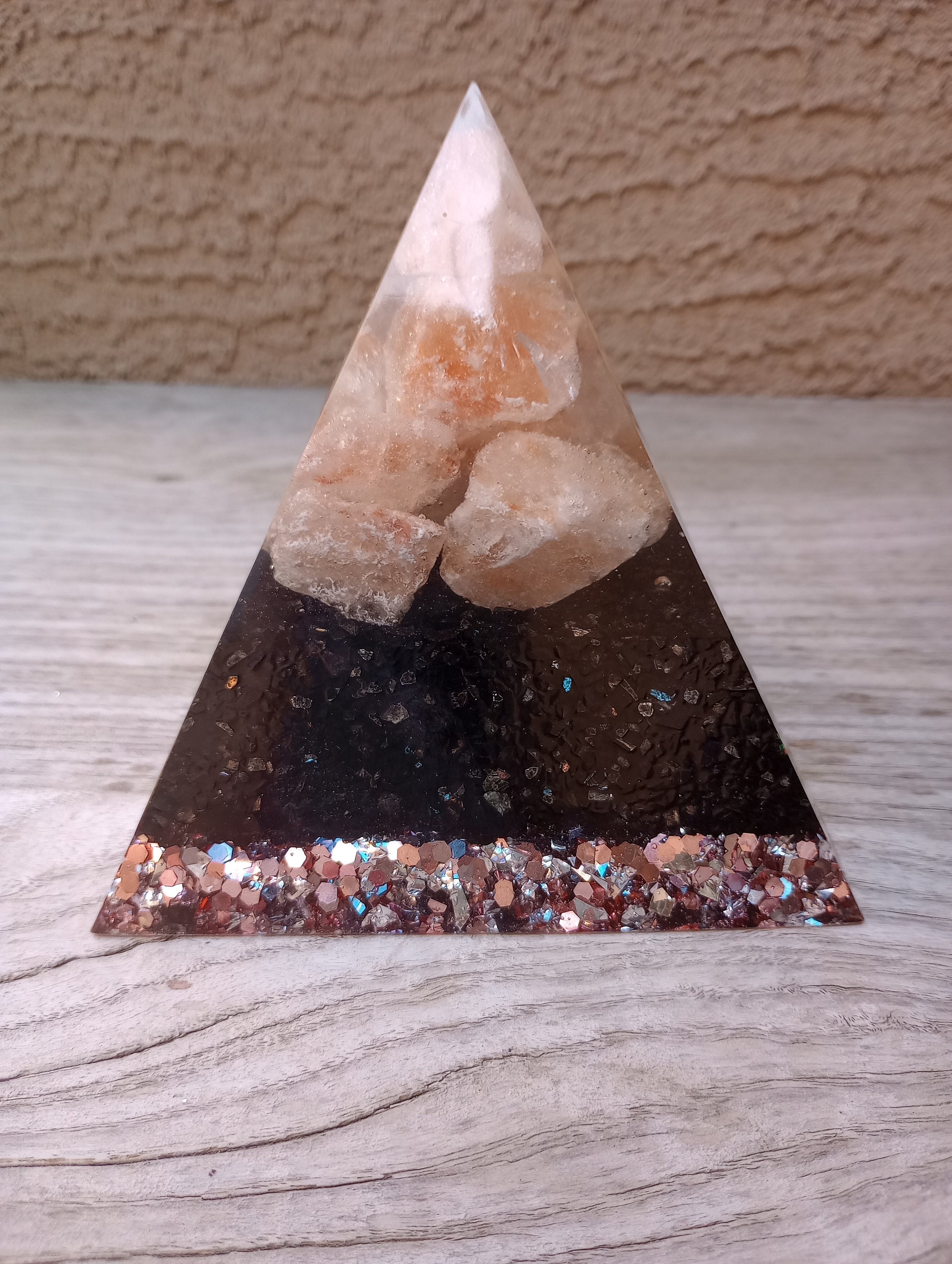 Giant Resin Himalayan Salt Pyramid - Etsy