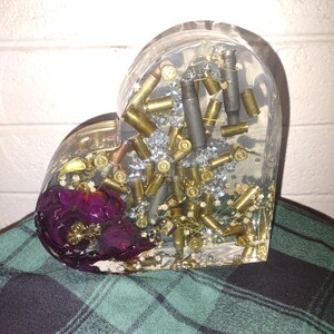 Giant Resin Shell Casings Heart - Etsy