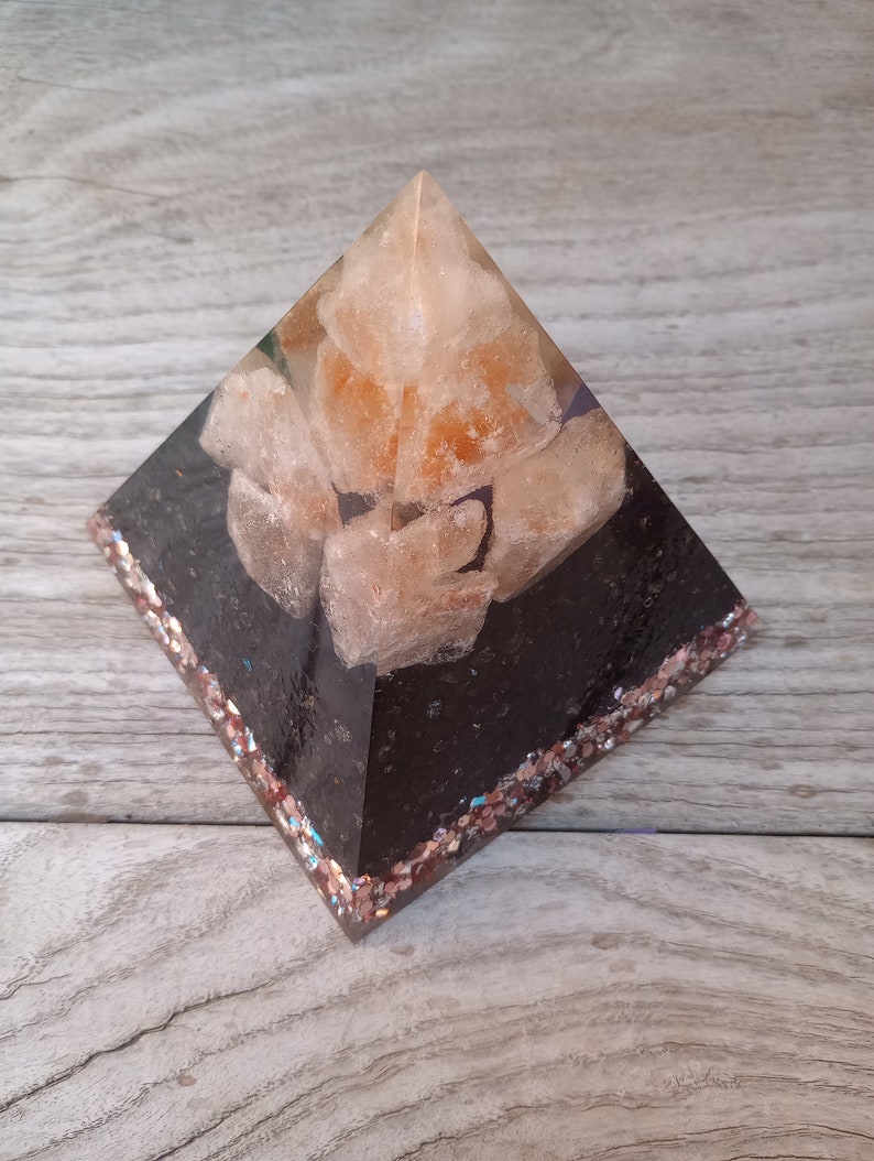 Giant Resin Himalayan Salt Pyramid - Etsy