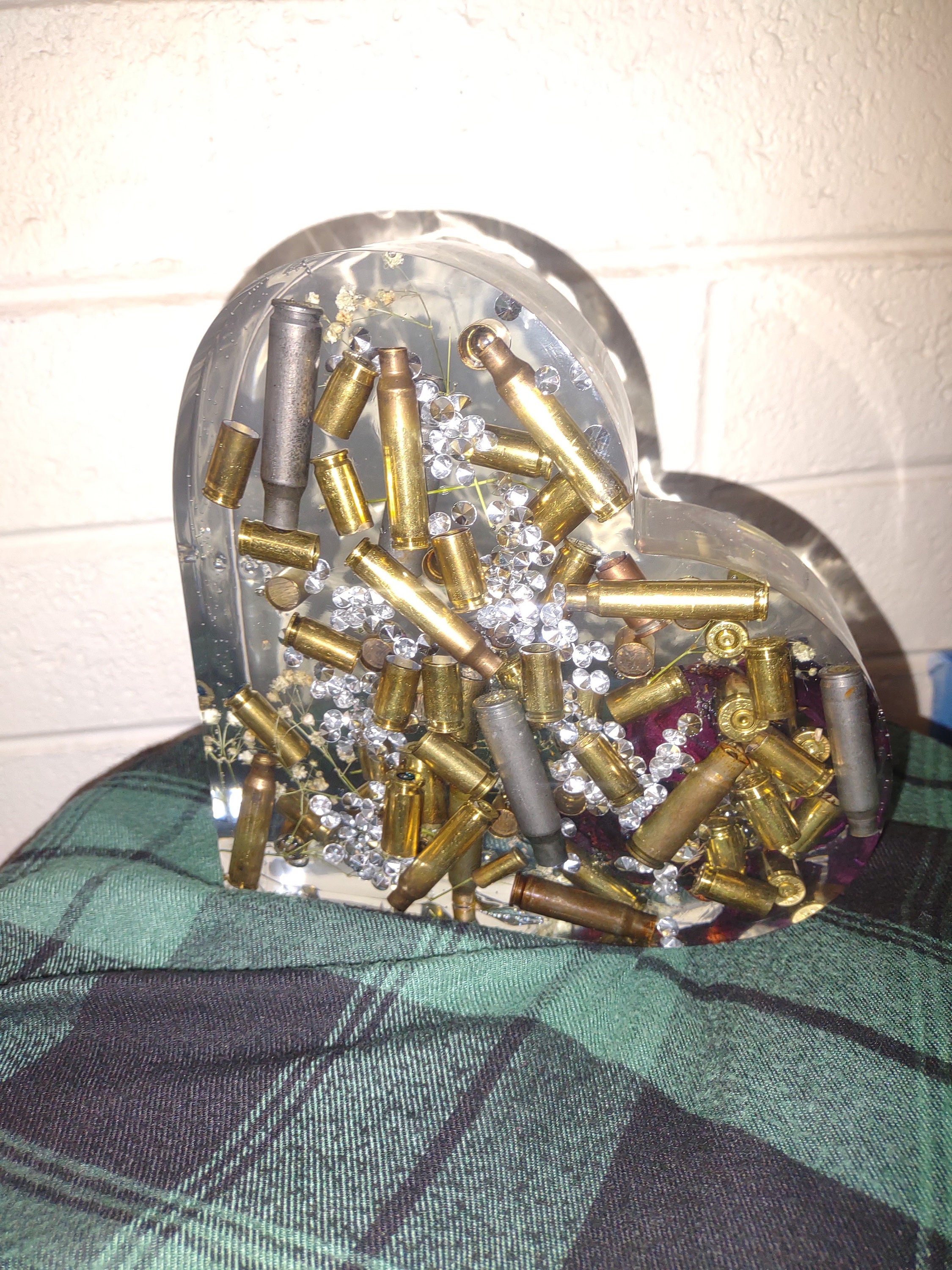 Giant Resin Shell Casings Heart - Etsy