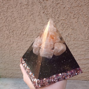 Giant Resin Himalayan Salt Pyramid - Etsy