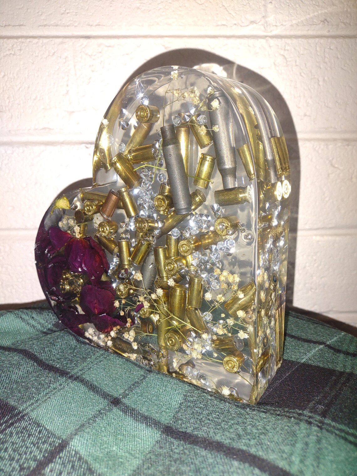 Giant Resin Shell Casings Heart - Etsy