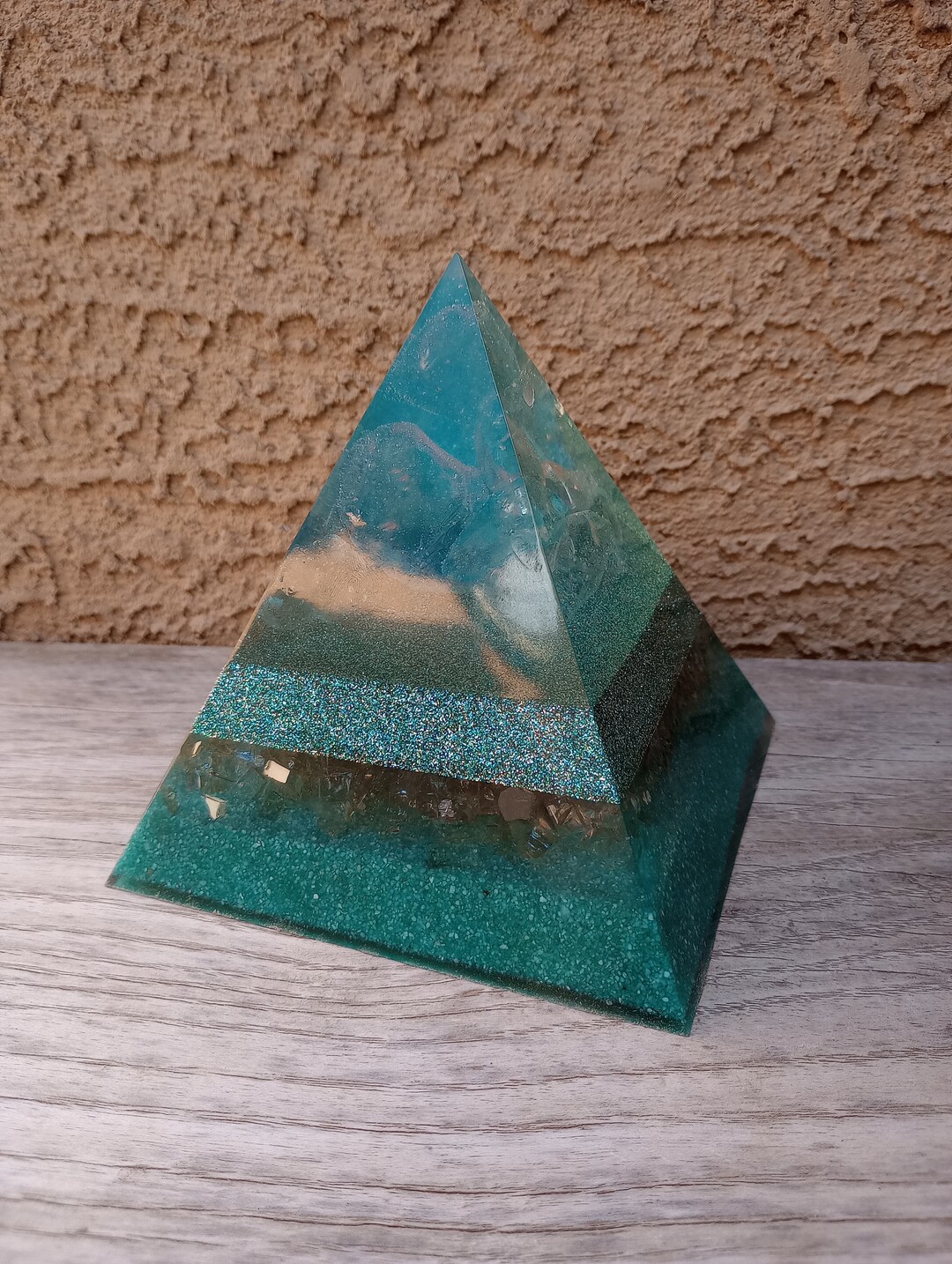 Giant Crystal Resin Pyramid - Etsy