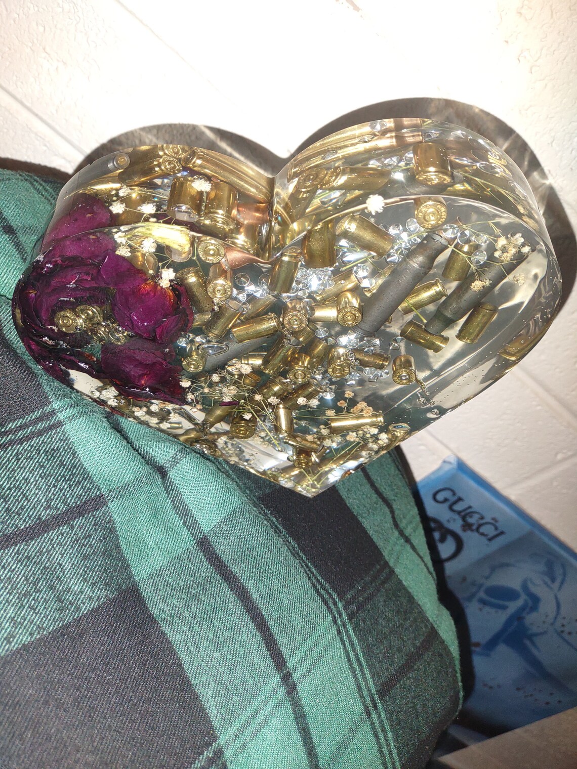 Giant Resin Shell Casings Heart - Etsy