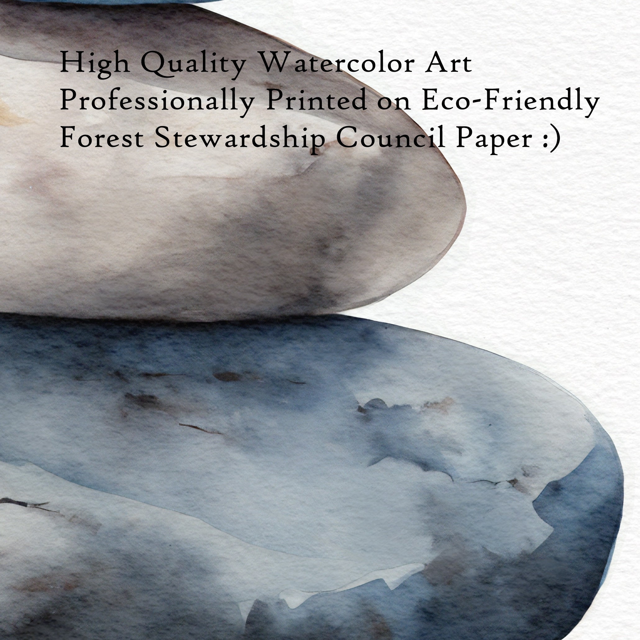 Balancing Stones Print Set: Zen Spa Wall Art, Beach Rock Painting - Etsy