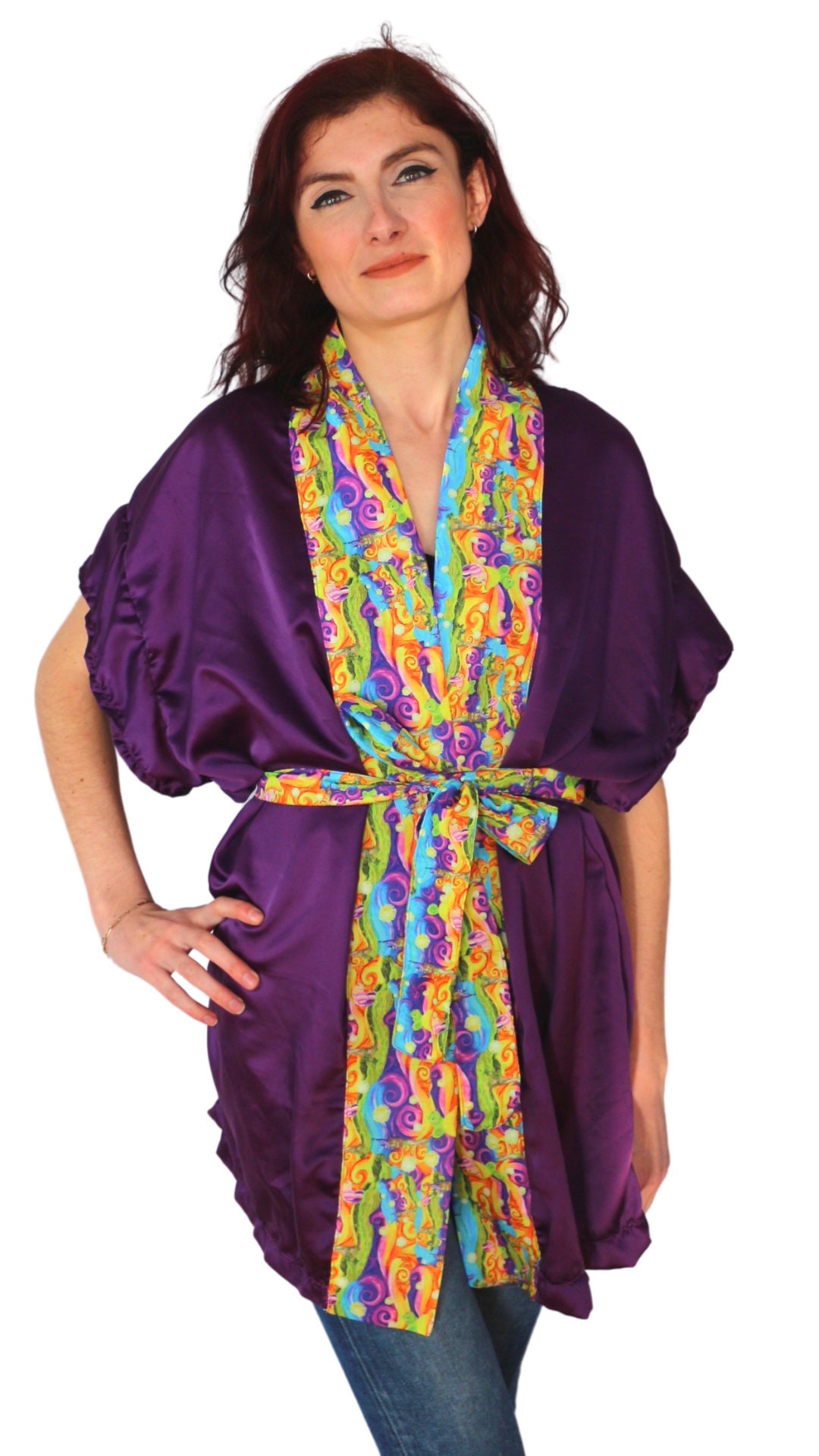 Disney Rapunzel Satin Kimono Unique Piece My New Dream One Size - Etsy