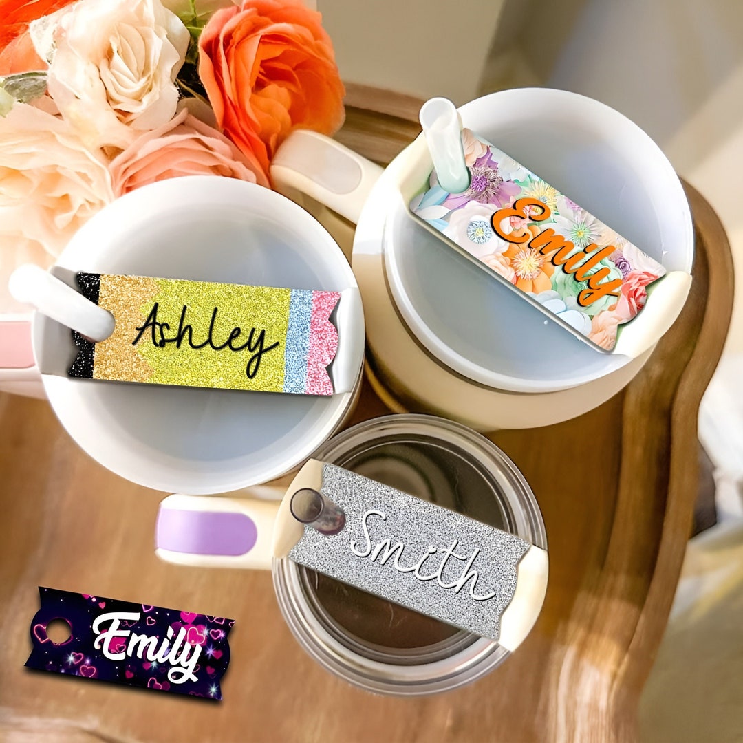 Personalized Tumble Name Tag 40oz/30oz/ 64oz Stanley Tumbler - Etsy