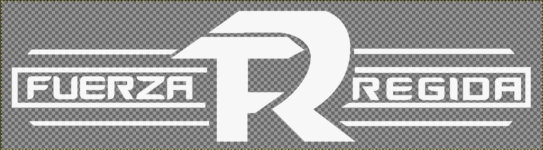Banda Fuerza Regida Logo in White . PNG and .SVG File - Etsy