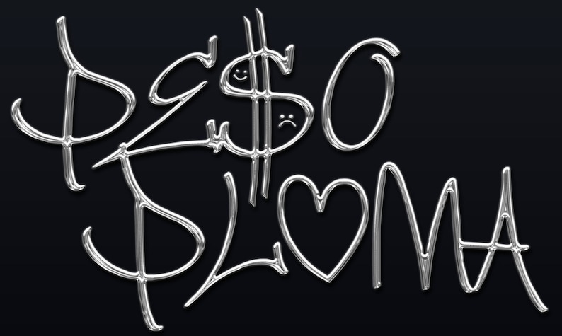 Peso Pluma Logo in SVG, PNG, PDF, and Jpeg - Etsy