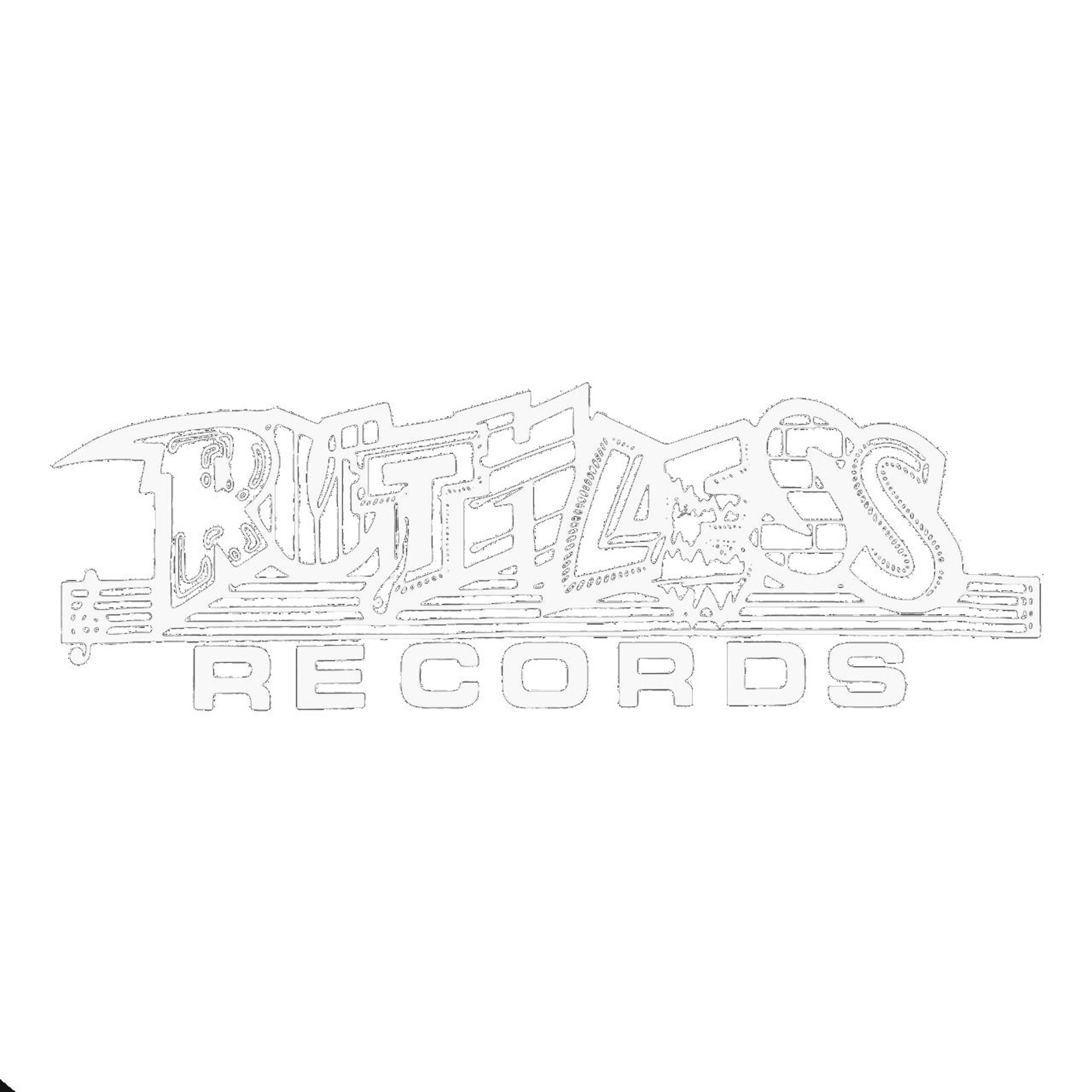 Ruthless Records Logo in White Svg, Jpeg, Png Without Black Background ...