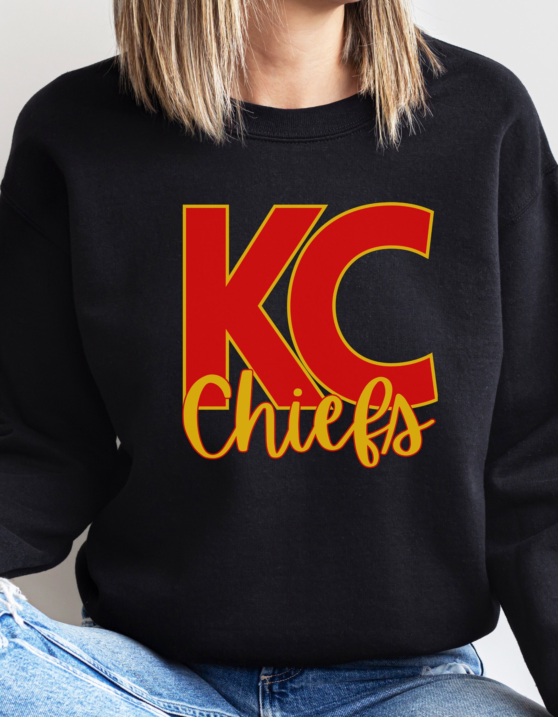 Kansas City Chiefs, KC Chiefs Super Bowl Champs, KC Football Sweatshirt ...